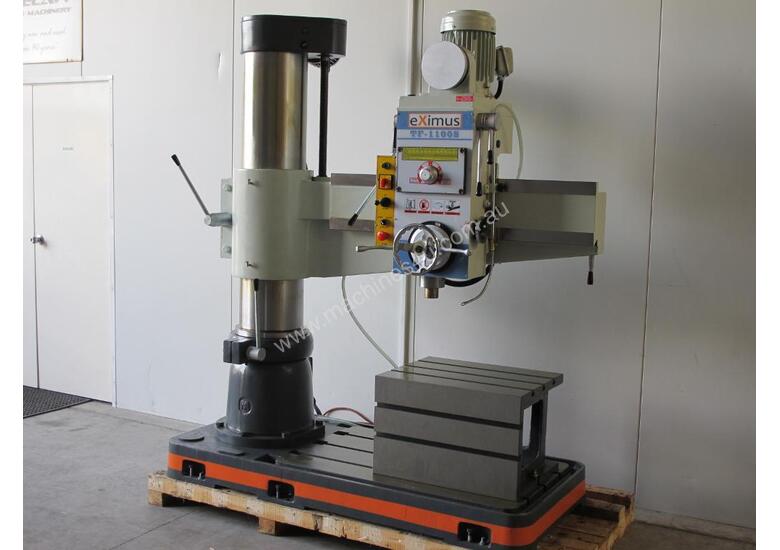 New 2019 eximus Radial Arm Drills Huge Range 750-1600 arm Radial Arm ...