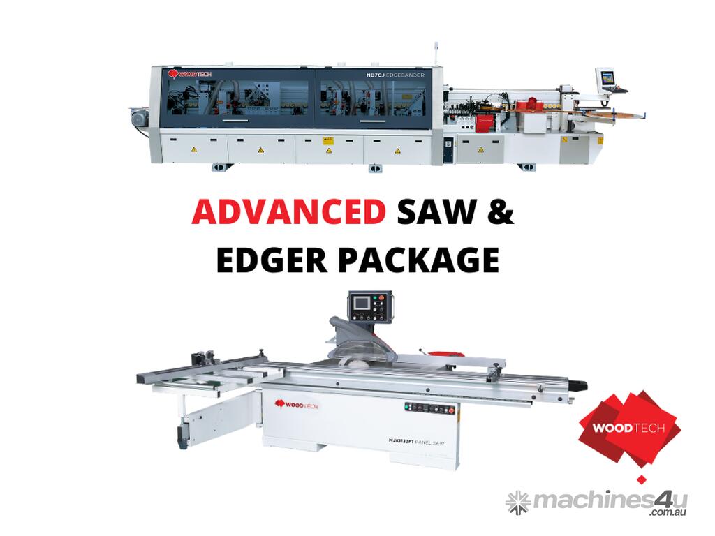 New 2021 Wood Tech Saw Edger Advanced Package - Pre-Mill Corner Round ...
