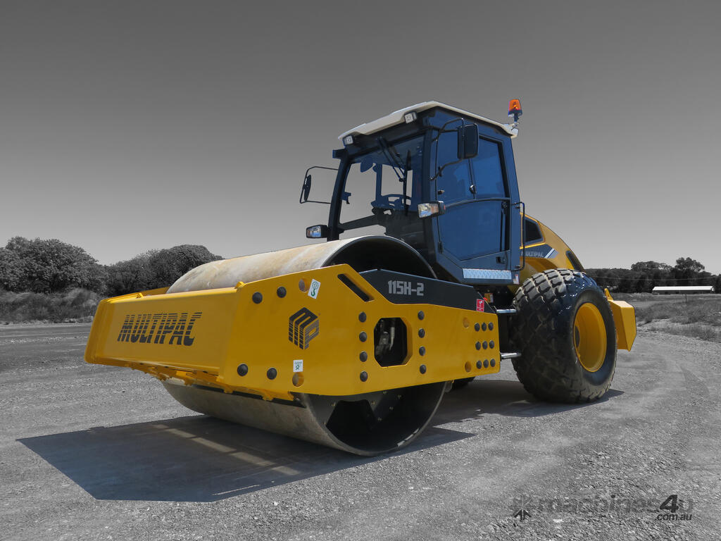 New 2022 multipac MULTIPAC 115H-2 VIBRATING SMOOTH DRUM ROLLER Single ...