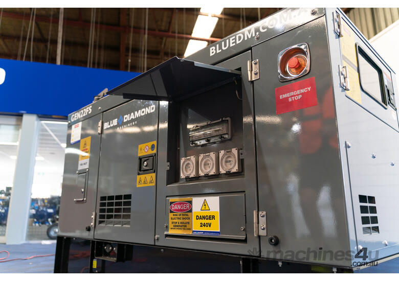 Buy New blue diamond 22 kVA Diesel Generator 240V - Blue Diamond ...