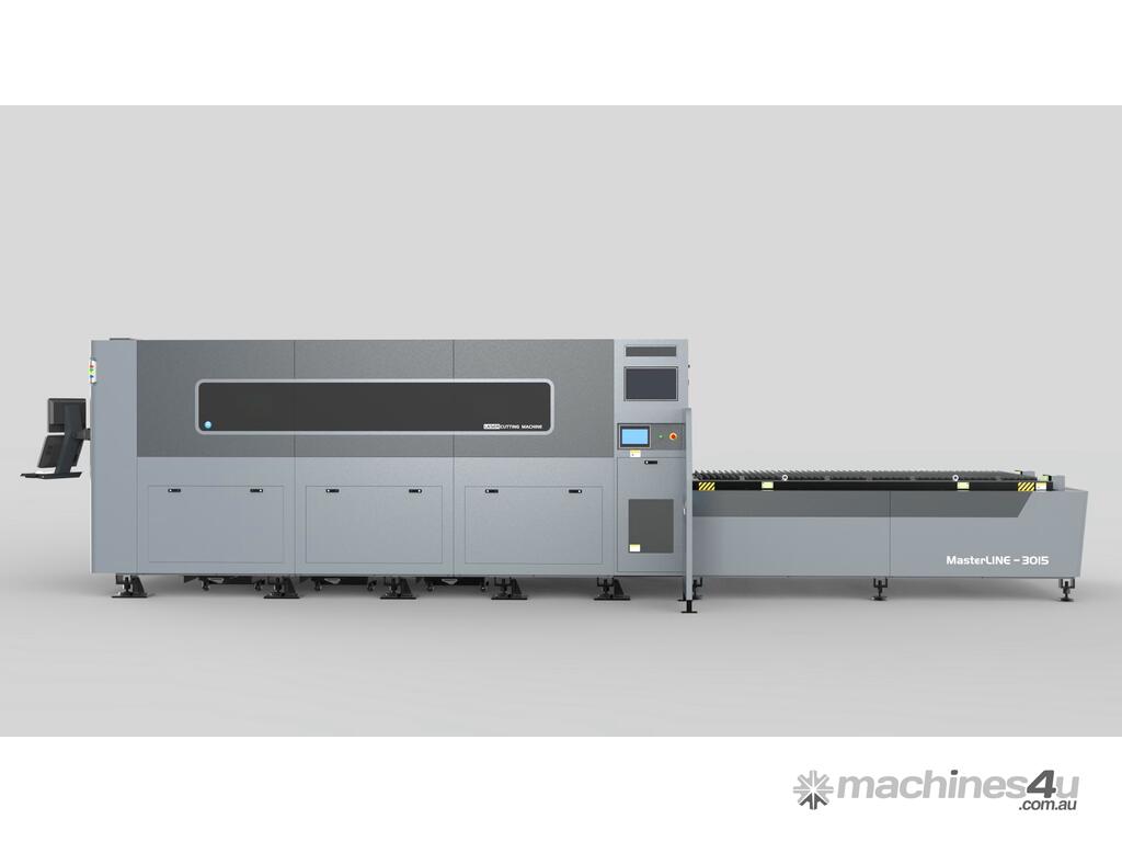 New Accurl AccurlCMT MASTERLINE FIBER LASER 8KW MAX 2 X 4M BOCI HEAD ...