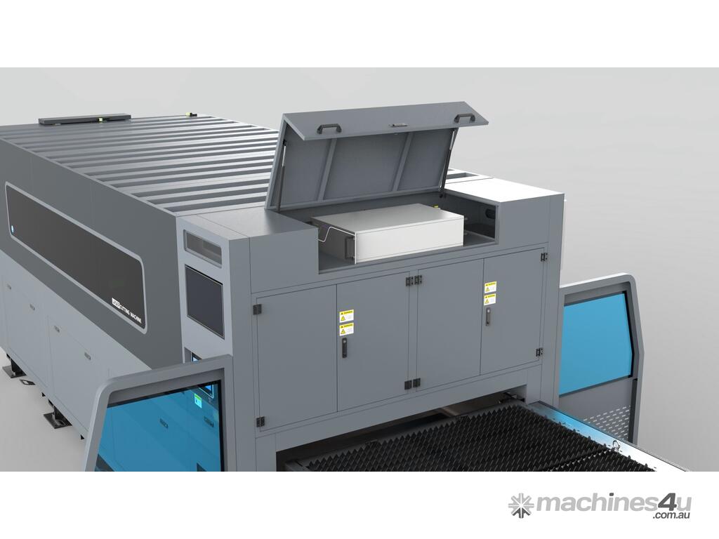New Accurl AccurlCMT MASTERLINE FIBER LASER 8KW MAX 2 X 4M BOCI HEAD ...