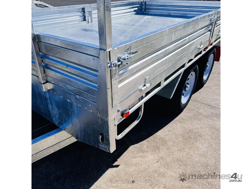 Buy New big man 12x7 Flat Top Trailer 3500KG ATM With Ramps BIGMAN ...