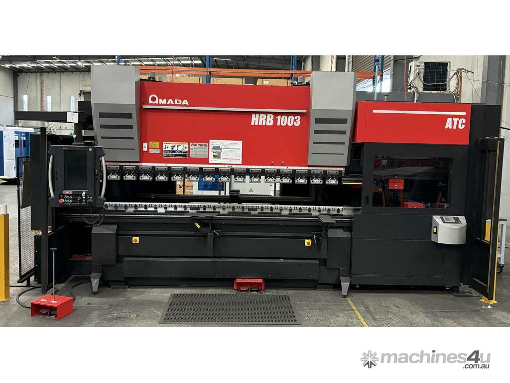Used 2022 Amada 2022 Amada HRB1003ATC Hydraulic CNC Press Brake with ...