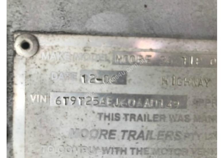 Buy Used 2006 moore Moore Semi Tipper Trailer Tipping Trailers (475328 ...