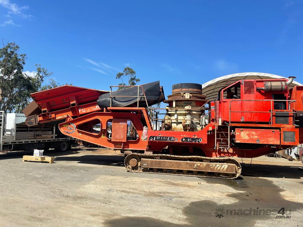 Used METSO/STRIKER METSO HP300 CONE CRUSHER on STRIKER CR300 Mobile ...