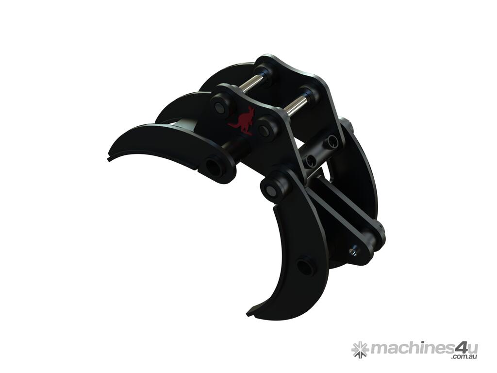 New roo attachments 1 7T Manual Grab Kobelco Excavator Grab in PORT ...