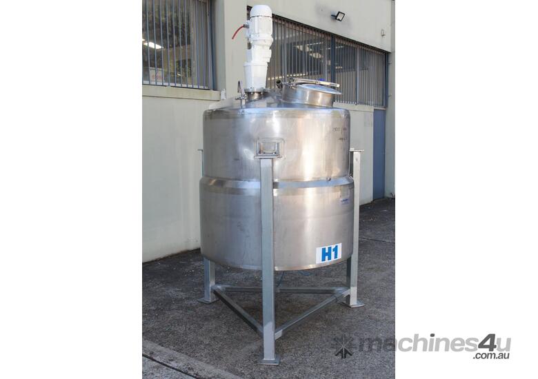 used sepak Stainless Steel Dimple Jacketed Mixing Tank Heating Tank in ...