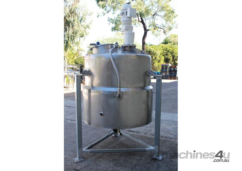 used sepak Stainless Steel Dimple Jacketed Mixing Tank Heating Tank in ...