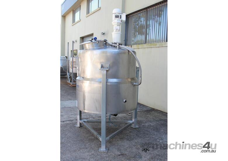 used sepak Stainless Steel Dimple Jacketed Mixing Tank Heating Tank in ...