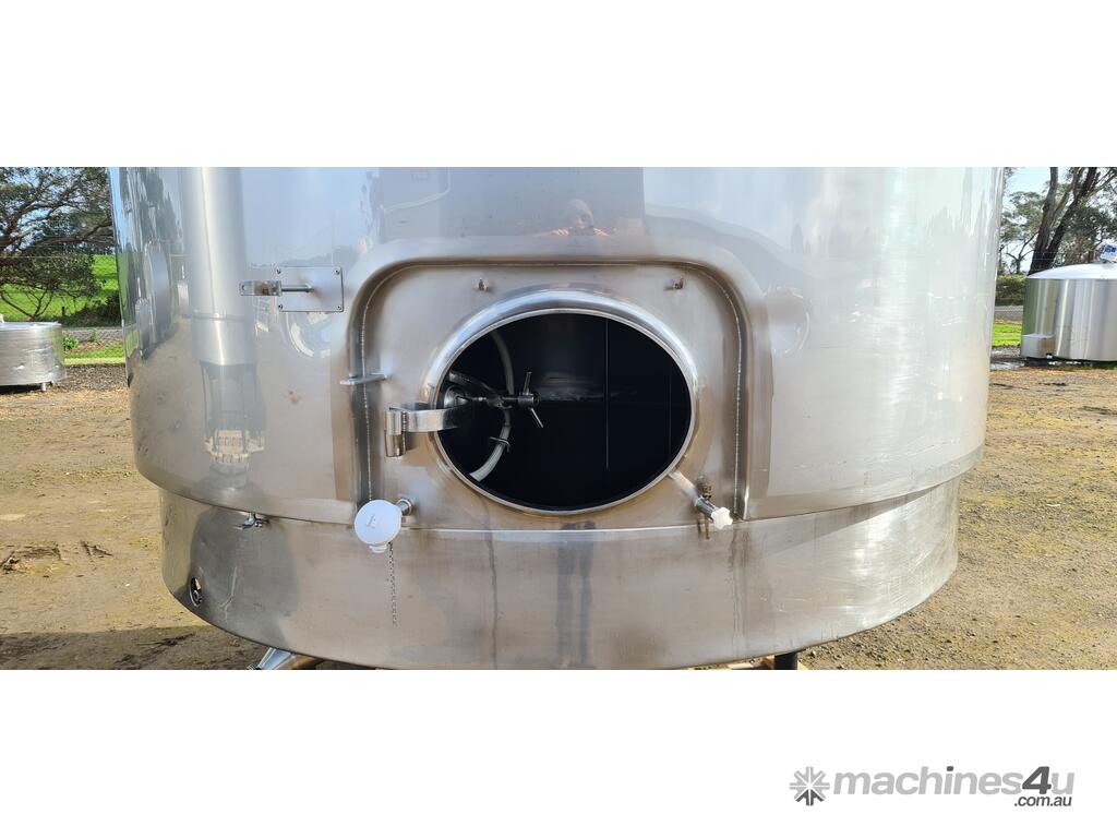 Used Not Specified Unknown 6000lt STAINLESS STEEL TANK MILK VAT ...