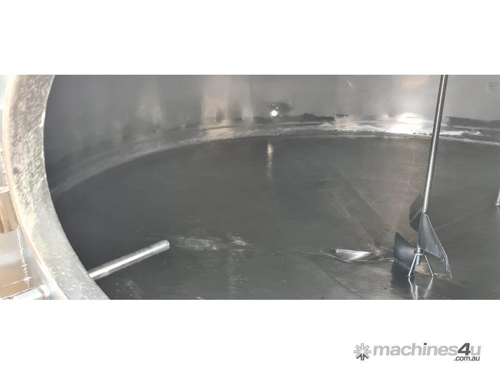 Used Not Specified Unknown 6000lt STAINLESS STEEL TANK MILK VAT ...