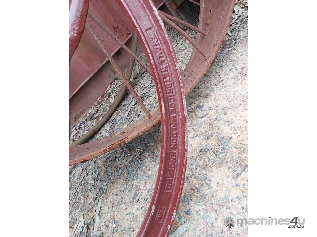 Used Not Specified Unknown Shaftcutter Flywheel painted Agricultural ...