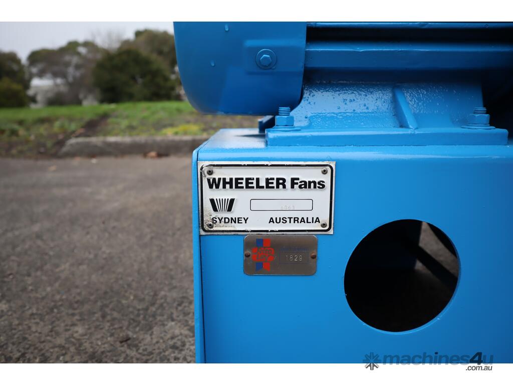 Used Wheeler Centrifugal Blower Fan - Wheeler - 11kW Industrial Blower ...