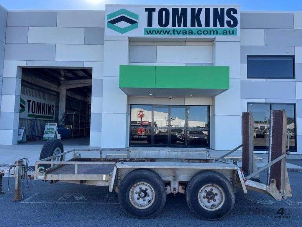 Buy Used Not Specified Unknown Dual Axle Plant Trailer Plant Tag ...