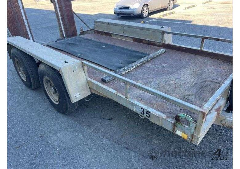 Buy Used Not Specified Unknown Dual Axle Plant Trailer Plant Tag ...