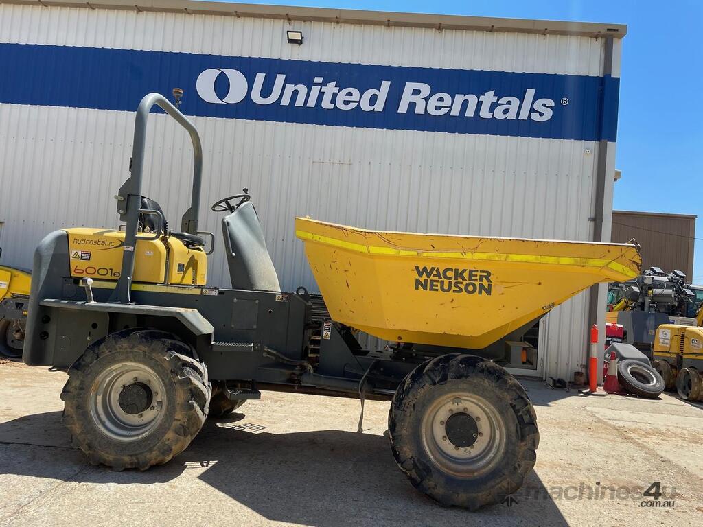 Used wacker neuson WACKER NEUSON 6001s 6t Compact Site Dumper Site ...