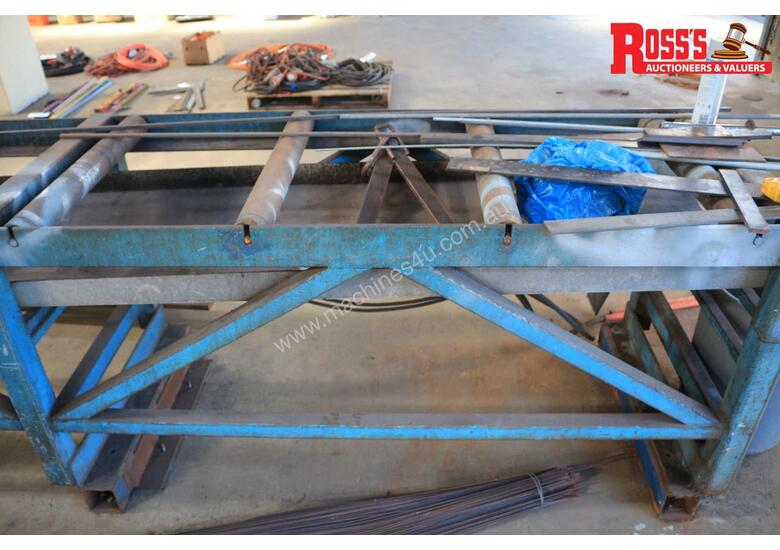 Used custom built Set of Feed Rollers Roller Stands in , - Listed on ...