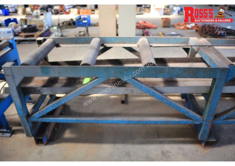 Used custom built Set of Feed Rollers Roller Stands in , - Listed on ...