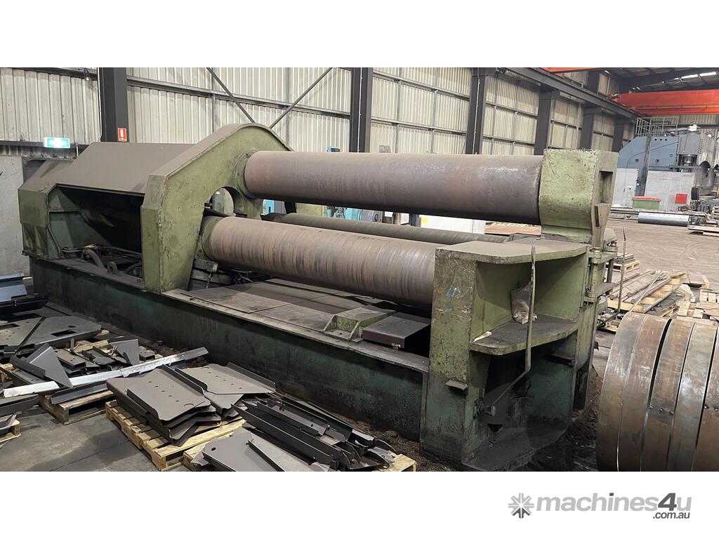 Used 1989 davmar Double Initial Pinch Plate Bending For Precision Engineering - DAVMAR - 40mm ...