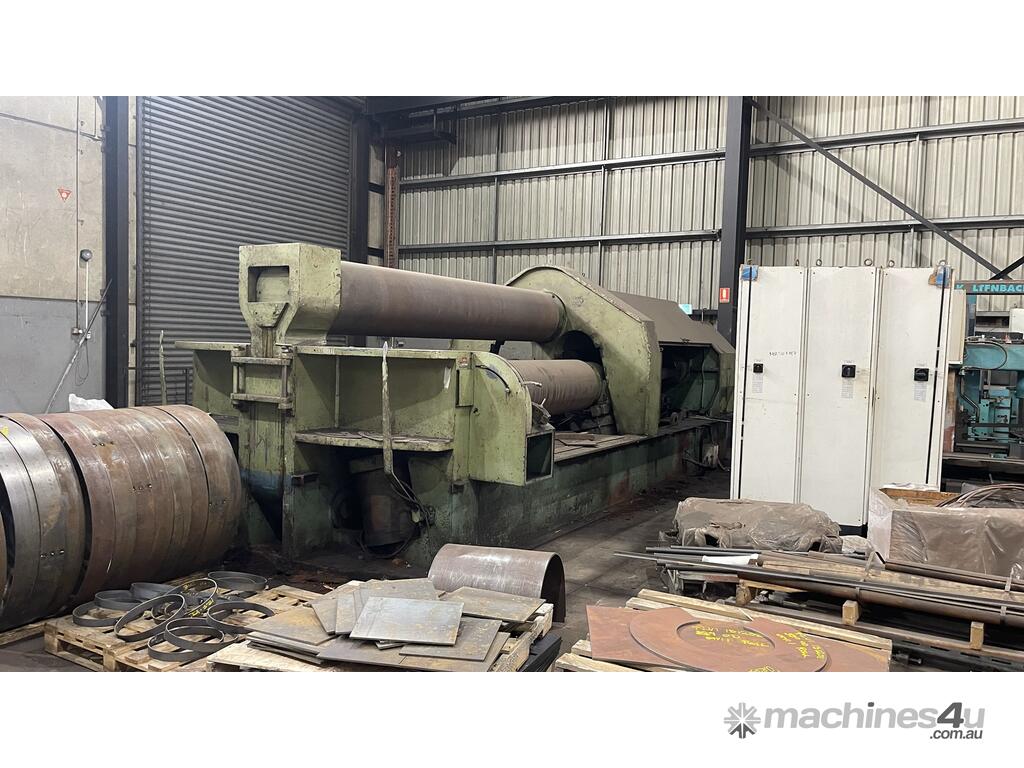 Used 1989 davmar Double Initial Pinch Plate Bending For Precision Engineering - DAVMAR - 40mm ...