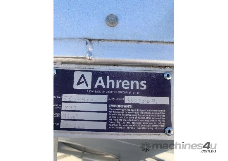 Used Misc Ahrens 74T Grain Silo Grain Silos (1078403) - Listed on ...