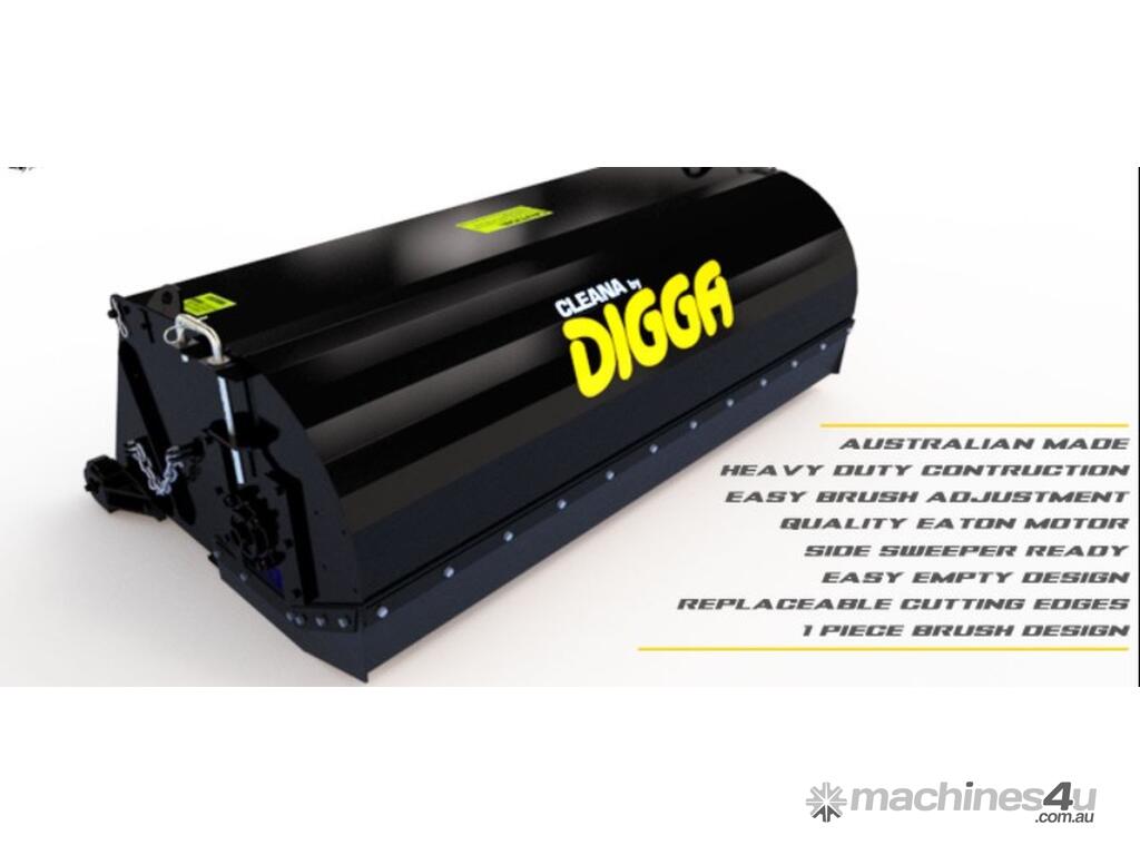 New 2023 digga BUCKET SWEEPER Skid Steer Broom in MOUNT PLEASANT, QLD