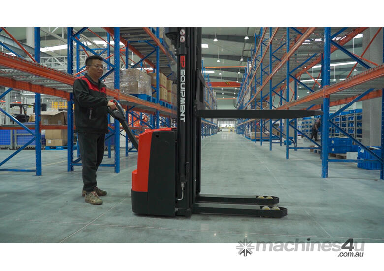 New ep equipment WSA121 LI-ION ELECTRIC PALLET STACKER 1 2 1 6T PEDESTRIAN STACKER Walkie ...