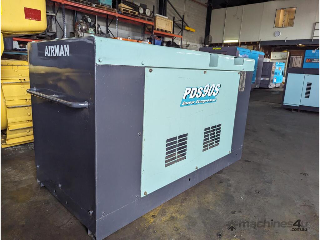Used 2012 airman PDS 90S Air Compressor (1013430)