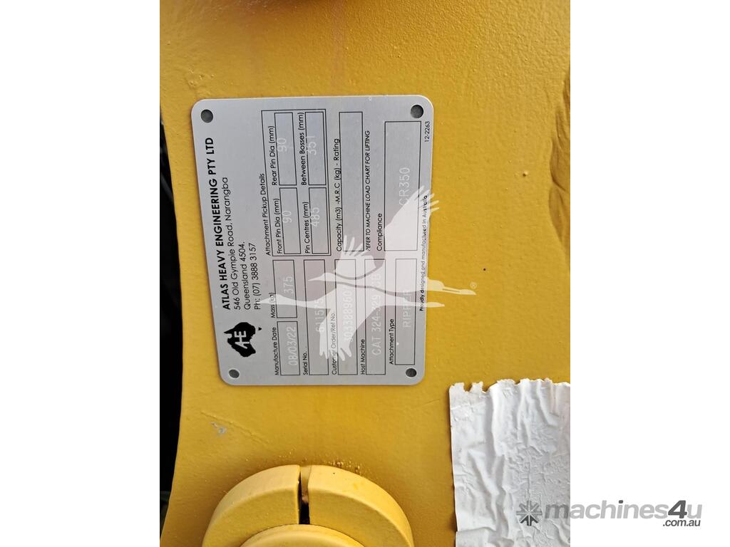 New ATLAS HEAVY ENGINEERING 25T RIPPER Ripper in BRISBANE CITY, QLD