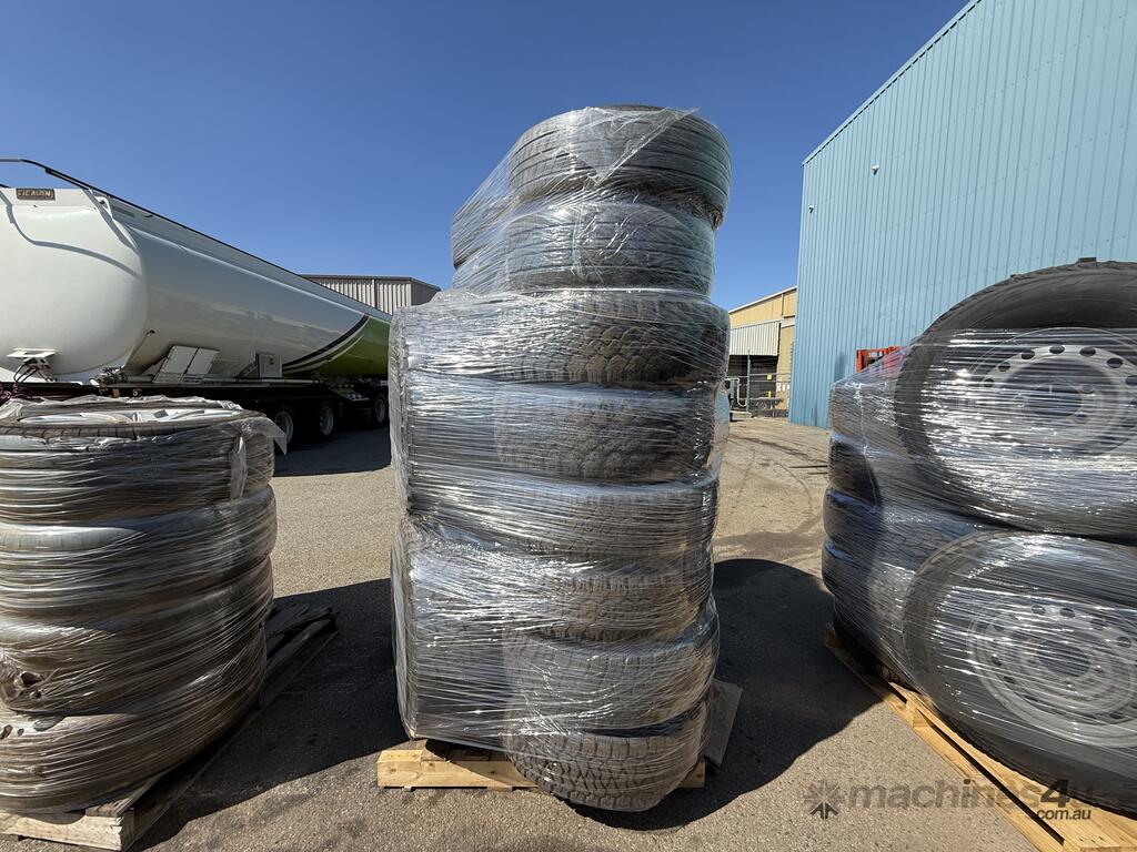 Buy Used Pallet Of Various Sized Rims And Tyres Truck Tyres (1095630 ...