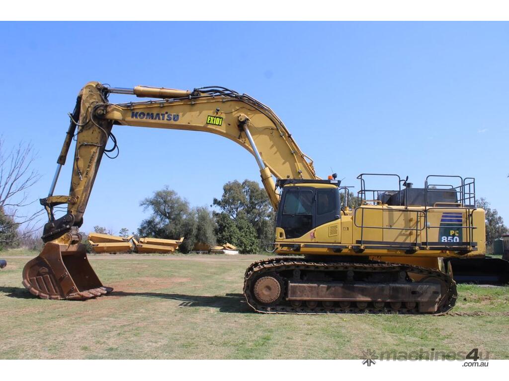 Used 2008 komatsu PC850 -8 Excavator (1118230)