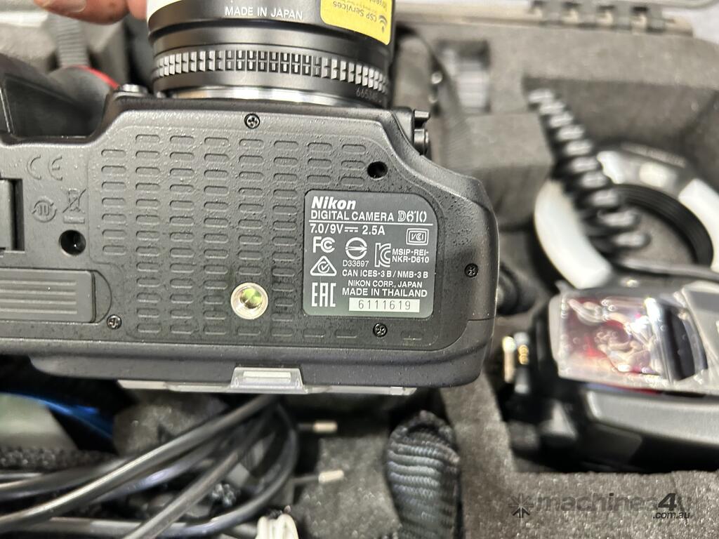 Used nikon Nikon D610 Digital Camera and Accessories in Hard Case (1201730)