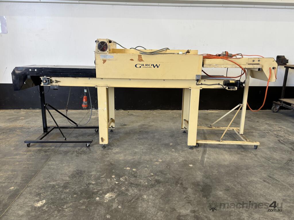 Used Gilrow Engineering Industrial Screen Printing Conveyor Oven Dryer ...