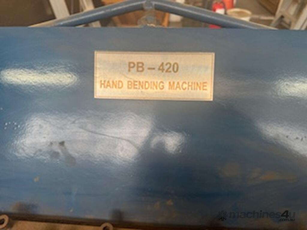 Used 2009 hafco metalmaster hand bending Machine PB-420 Pan Brakes ...