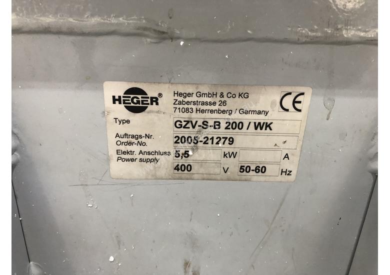 Used Heger Polystyrene Recycling Compaction Machine Recycling Equipment ...