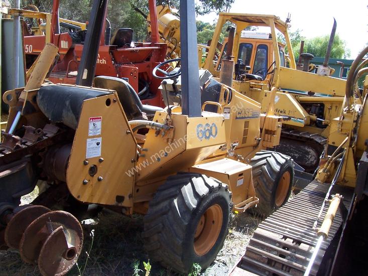 Used 1999 Case 660 Rubber Tyred Trencher in ELTHAM, VIC
