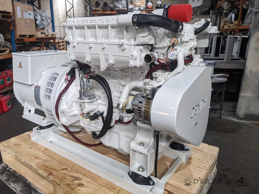 Buy New Zenith Engineering 30 KVA Marine Generator Set - 1 or 3 Phase ...
