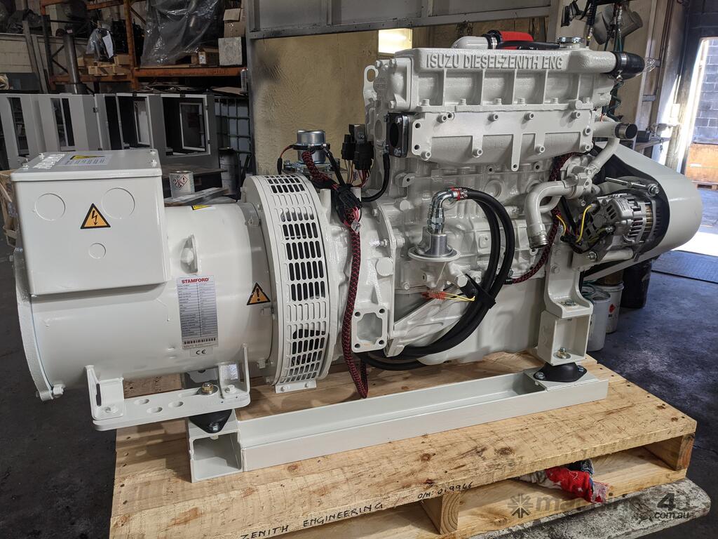 Buy New Zenith Engineering 30 KVA Marine Generator Set - 1 or 3 Phase ...