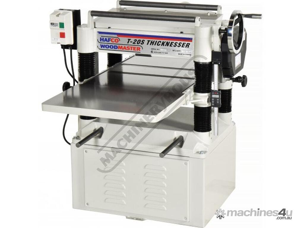 New hafco woodmaster T-20S Three Phase Thicknessers in NORTHMEAD, NSW