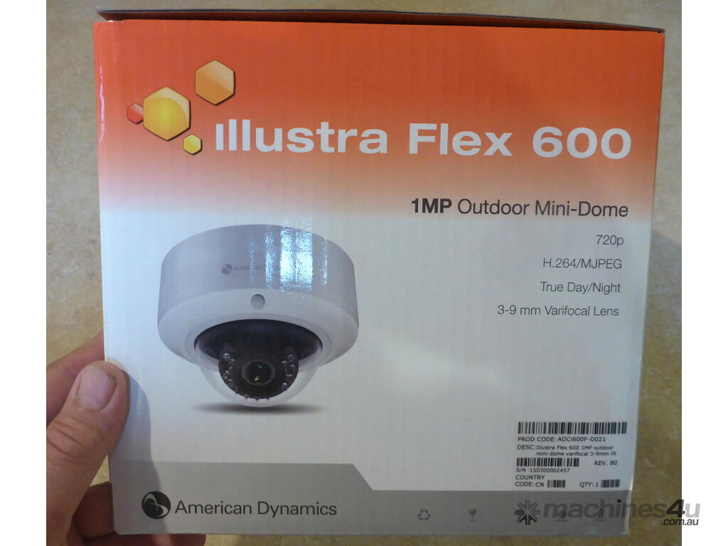 New Tyco / American Dynamics Illustra Flex 600 CCTV in PULLENVALE, QLD