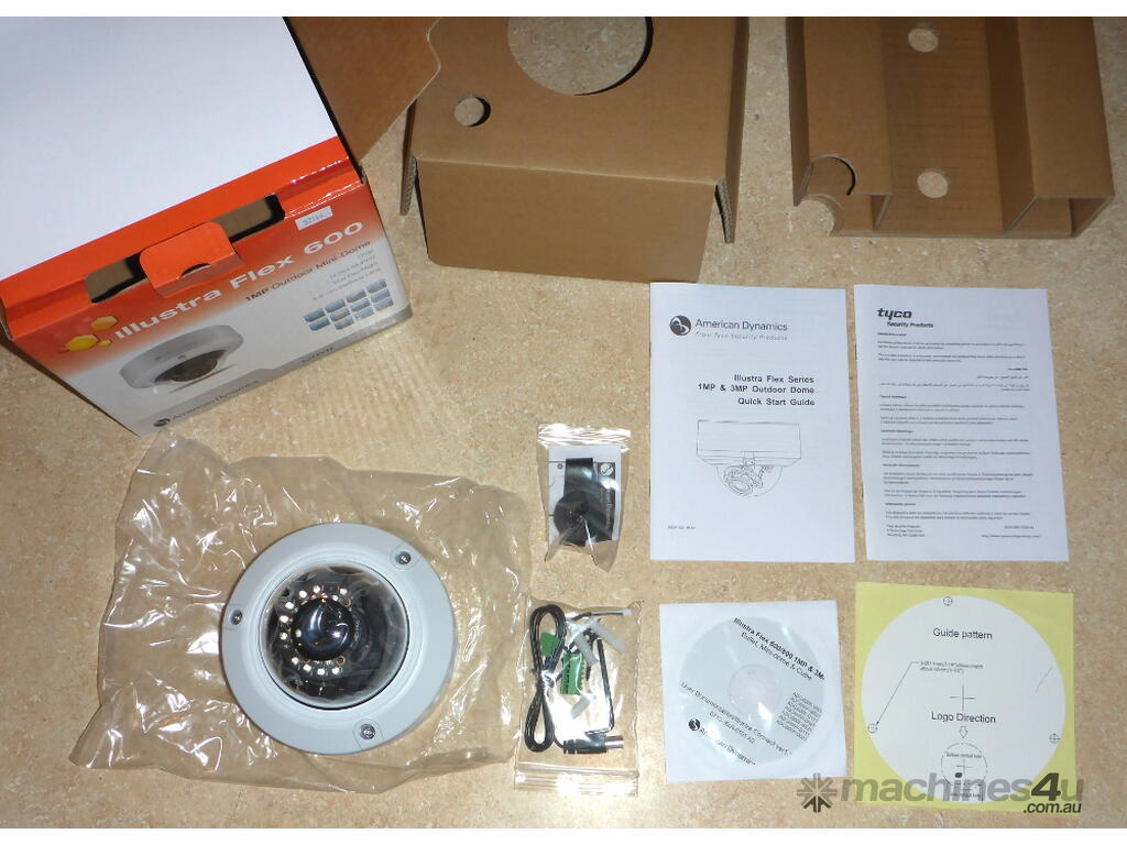 New Tyco / American Dynamics Illustra Flex 600 CCTV in PULLENVALE, QLD