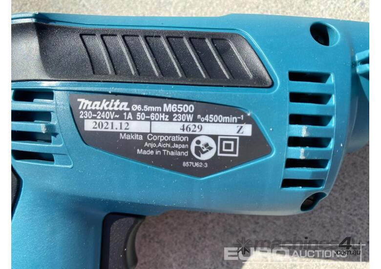 New makita Unused Makita M6500B Drill 6 5mm 230W UK Plug Corded Drill ...