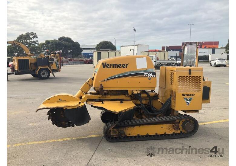 Used 2013 vermeer SC60TX Tracked Stump Grinders in , - Listed on Machines4u