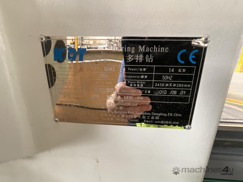 Used 1x KDT Flow Through Boring Machine - Model KDT-6042 (1198431)