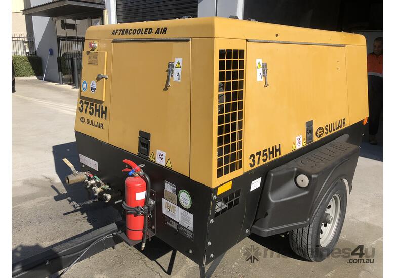 Hire sullair 375HH Towable Portable Compressor in PENRITH, NSW