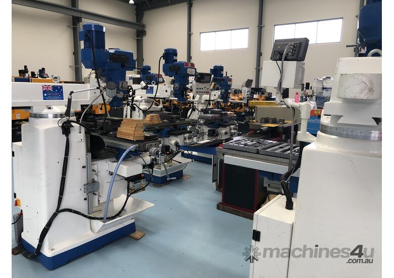 New puma PUMA X6333 TURRET MILLING MACHINE X TRAVEL 1000MM DRO Vertical ...