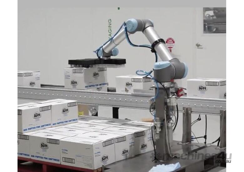 New 2023 Universal Robots The Robot People UR10e series Collaborative Robot Palletising System ...