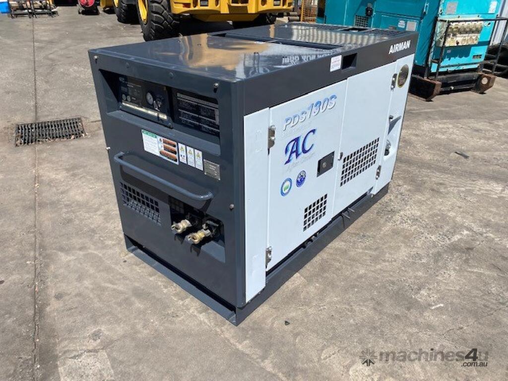 Used airman PDS130SC Screw Compressors (911231)