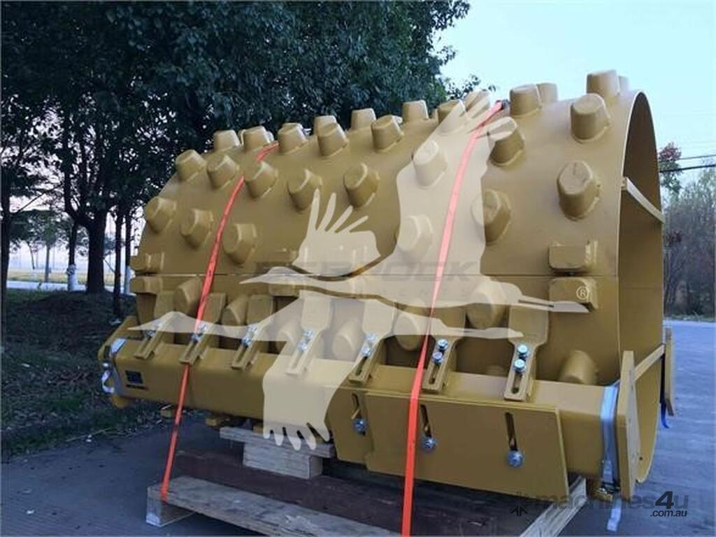 New 2024 bedrock PAD FOOT SHELL BUMPER FIT CAT CS56 CS563E ROLLER ...